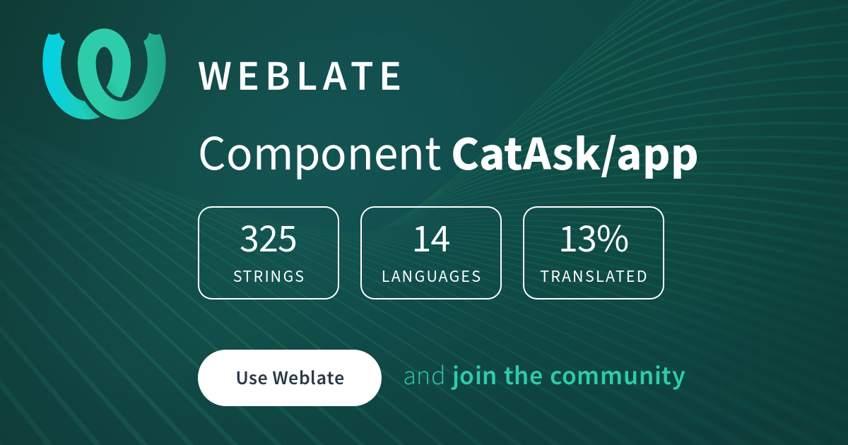 CatAsk/app @ Codeberg Translate