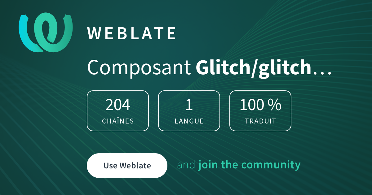 Glitch/glitch_dialog — French @ Codeberg Translate