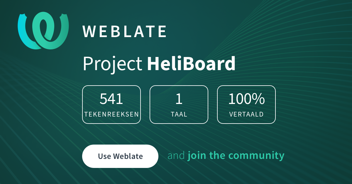 Word actief bij HeliBoard! @ Codeberg Translate