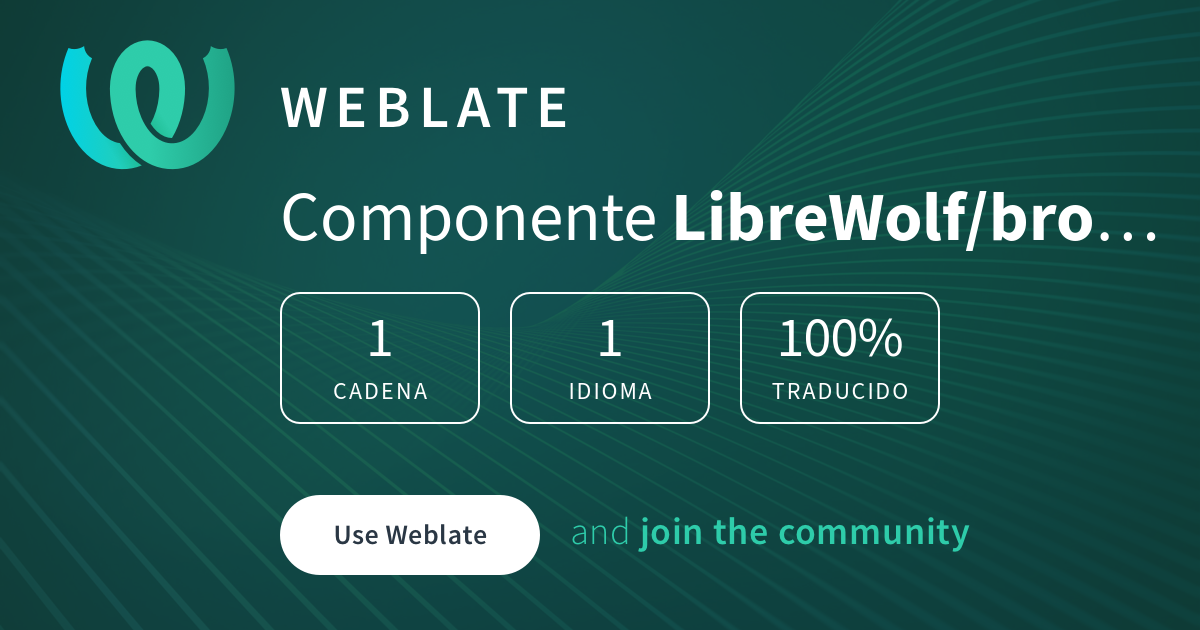 LibreWolf/browser/aboutDialog — Spanish @ Codeberg Translate