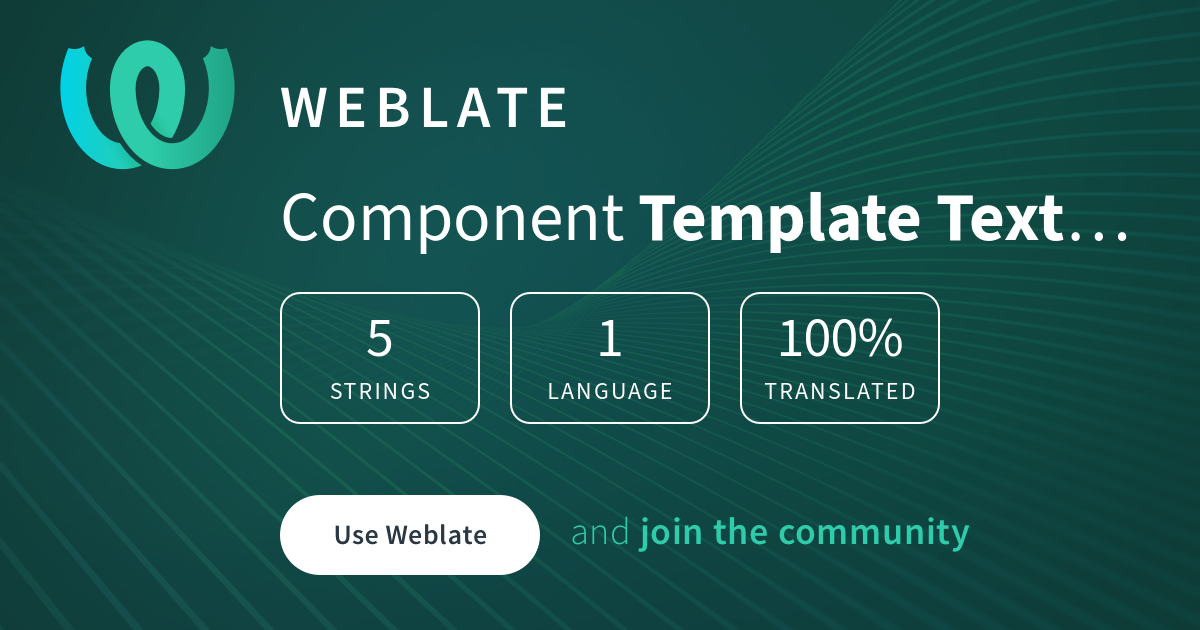 Template Text Tool/Template Text Tool — English @ Codeberg Translate